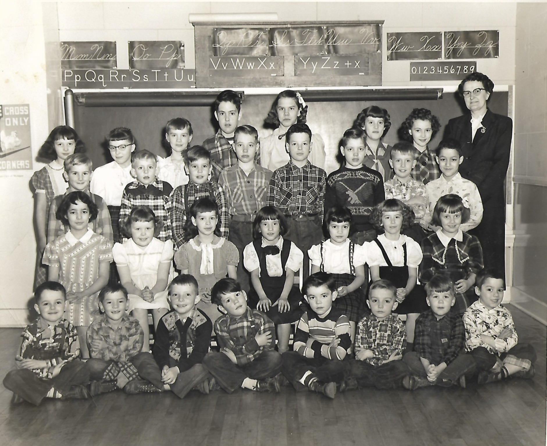 Clayton School Class of 1953 | Coopersville Area Historical Society