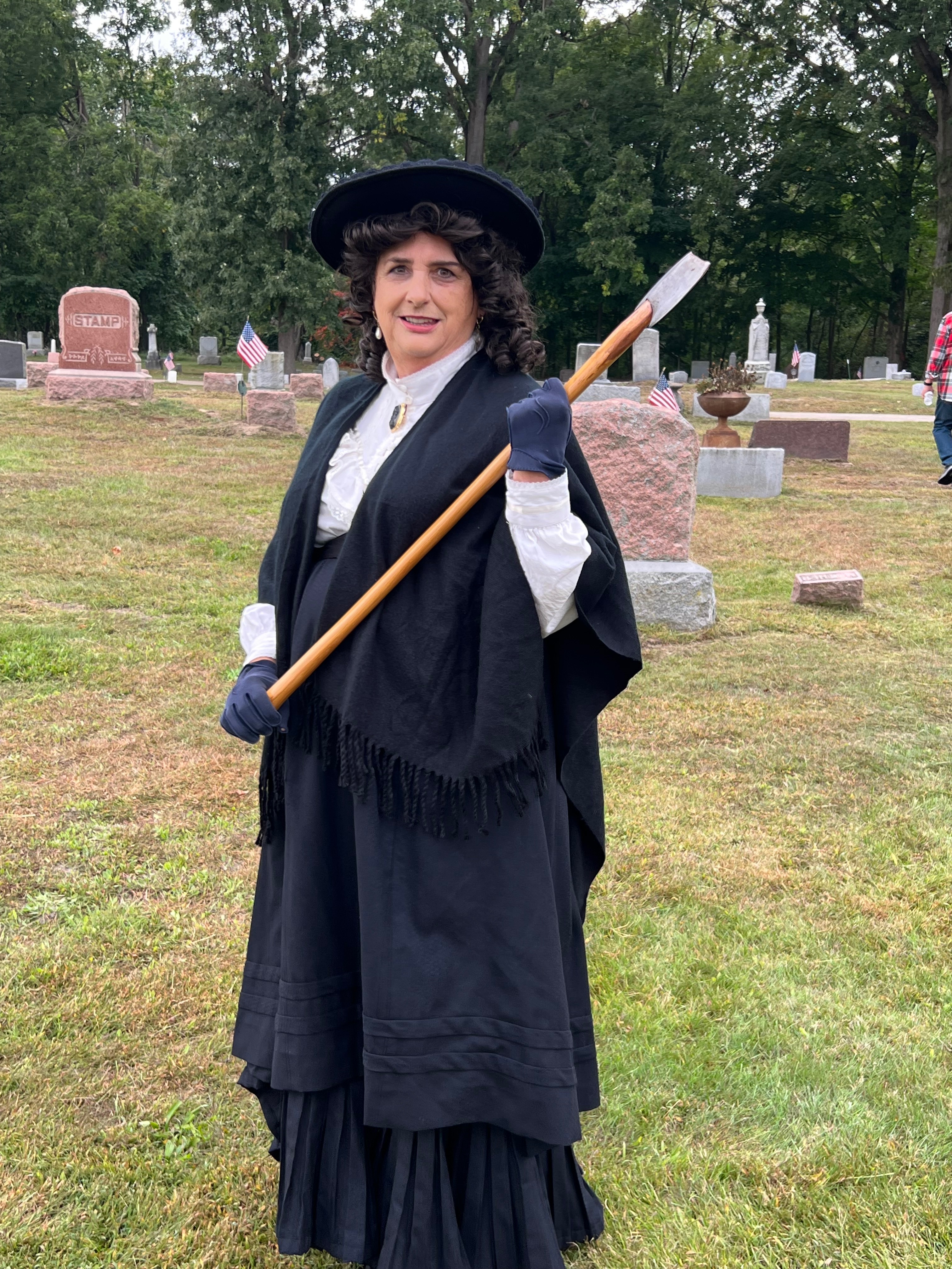 2023 Cemetery Walk - Polly Scutcheon | Coopersville Area Historical Society