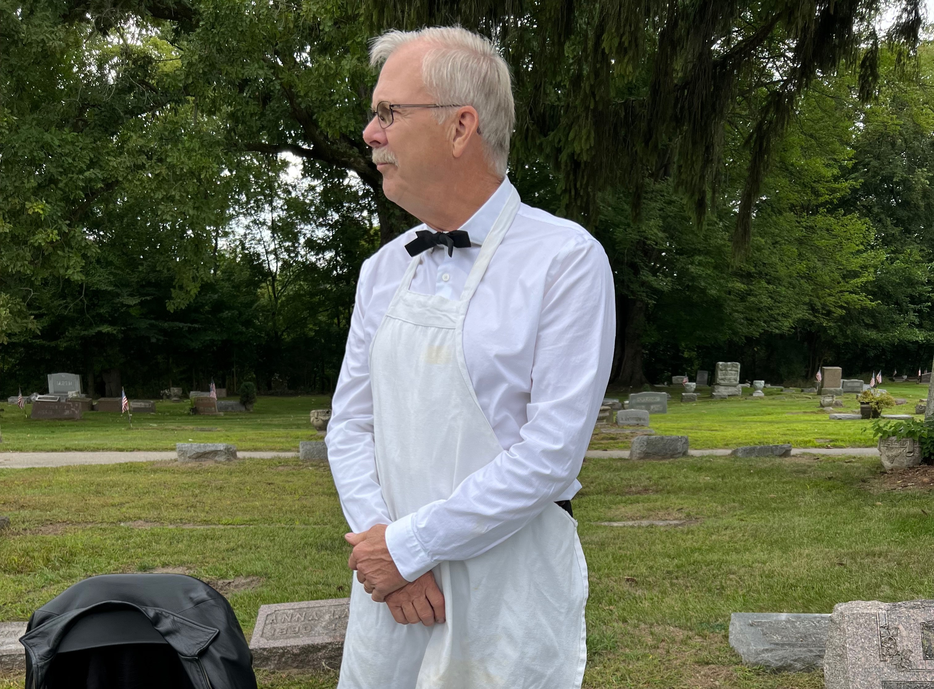 2023 Cemetery Walk - John A. Laug | Coopersville Area Historical Society